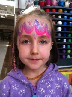 Crown Face Paint